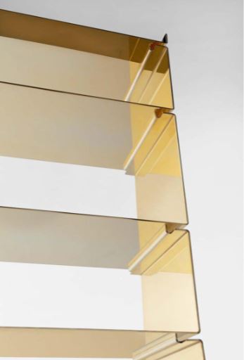 GOLD MODULAR BOOKSHELF